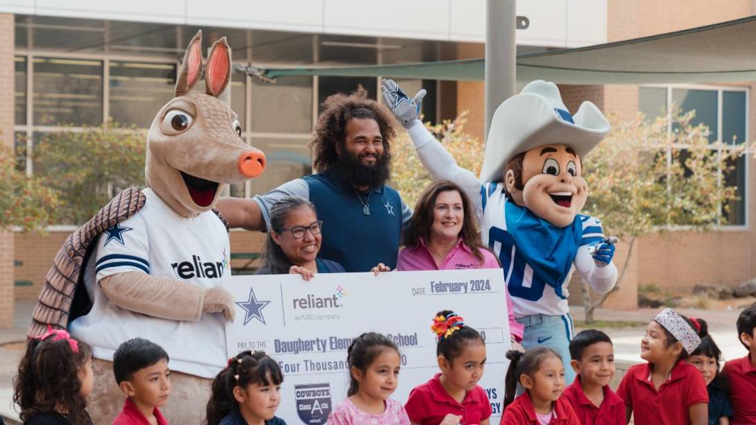 Dallas Cowboys, Reliant Energy Surprise GISD Elementary Teacher ...